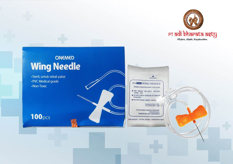 Onemed Winged Needle 25G 100pcs/Box