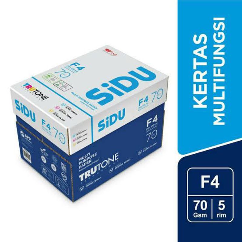 Kertas F4 Sinar Dunia 70gram (1 Box)