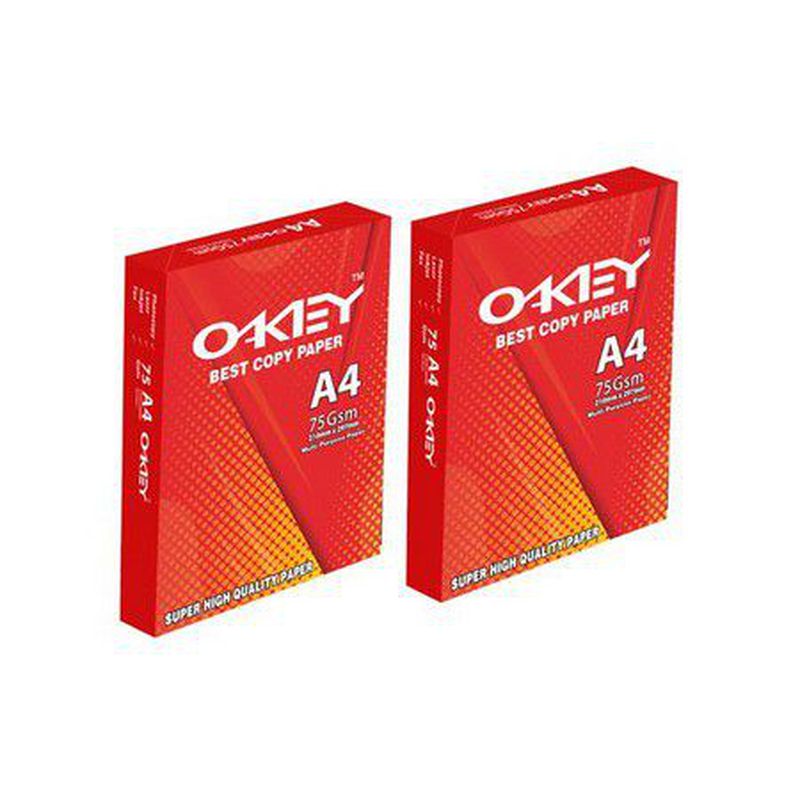 KERTAS HVS A4 75 GSM - Okey