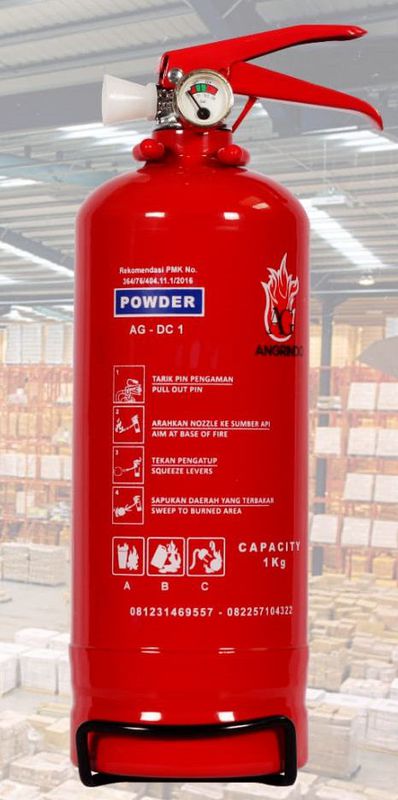 Tabung Pemadam Kebakaran (APAR) Powder 1 Kg (DRY Powder 80%)