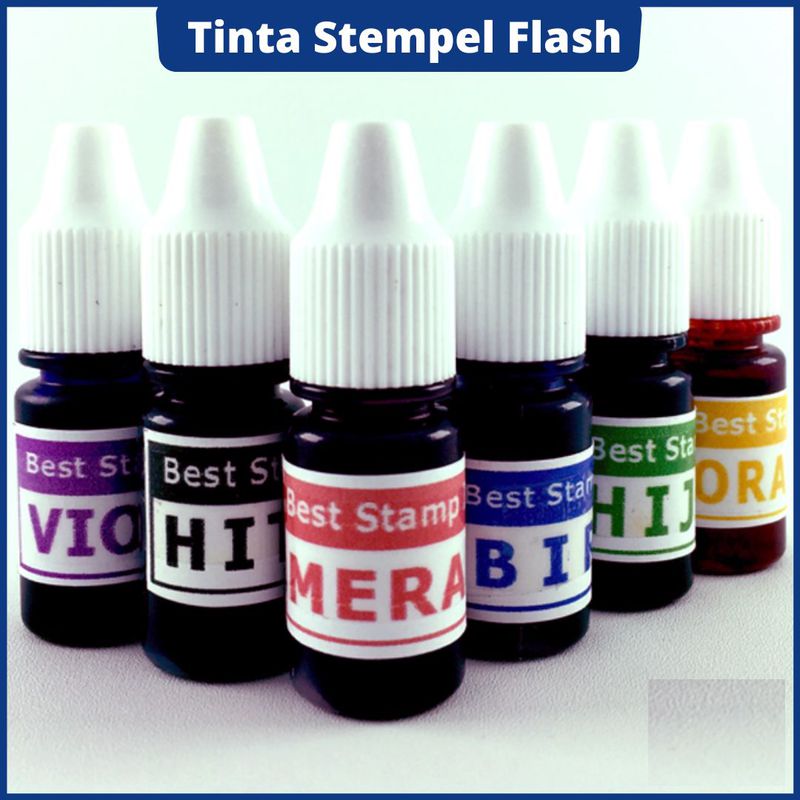 Tinta Stempel Plash 10 ML Best stamp