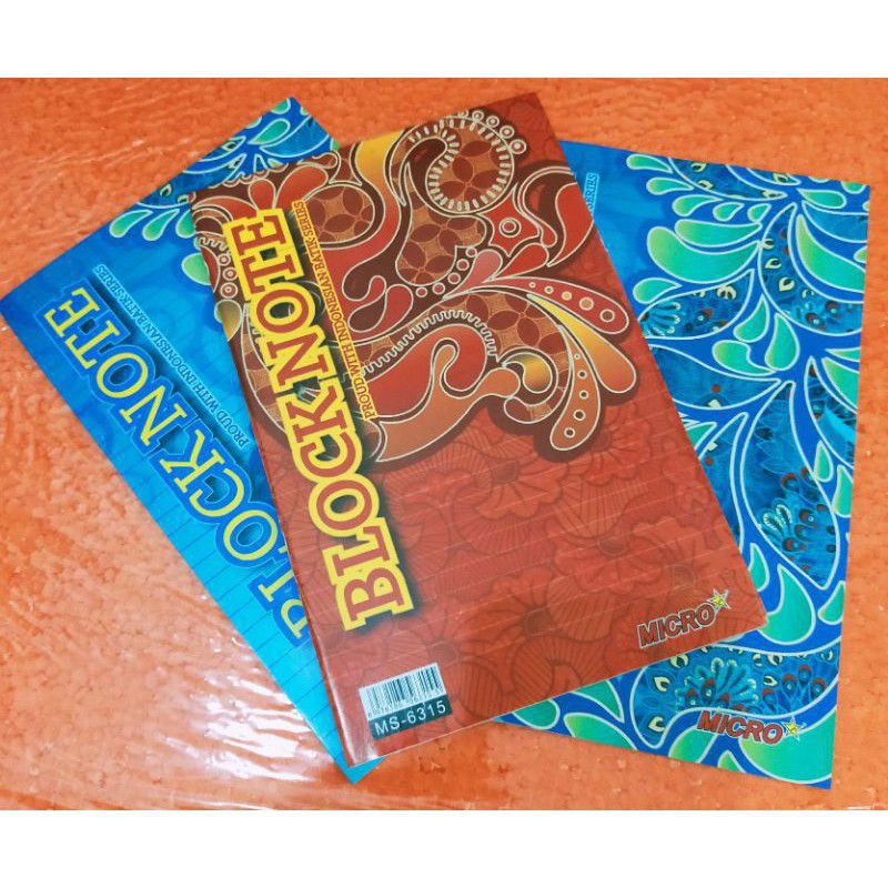 BLOCKNOTE BATIK - NUANSA