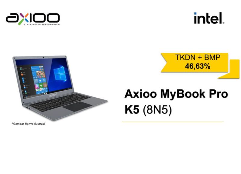 Axioo Mybook Pro K5 (8N5) i5-1135G7/8GB/512GB SSD/WIN10P/14