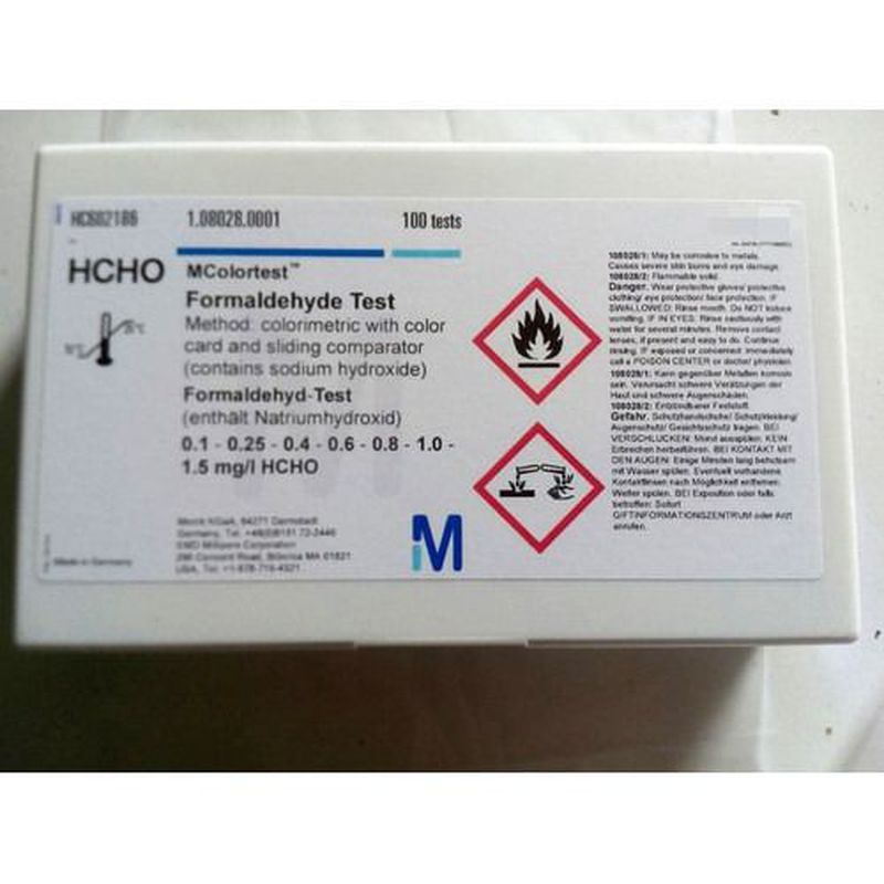 FORMALDEHYDE TEST, MERCK