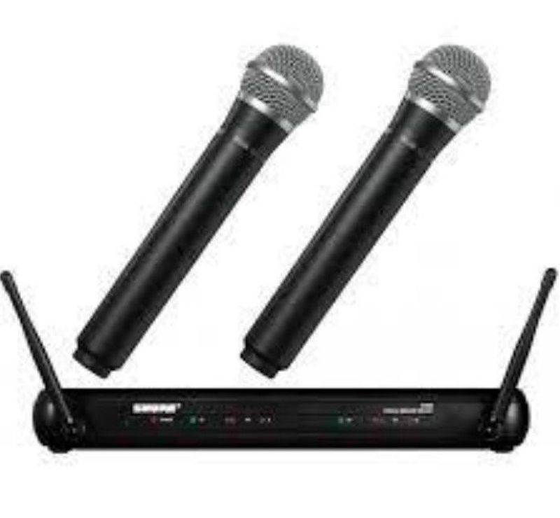Shure Microphone and stand, SVX288/PG58 Dual Vocal Wireless System