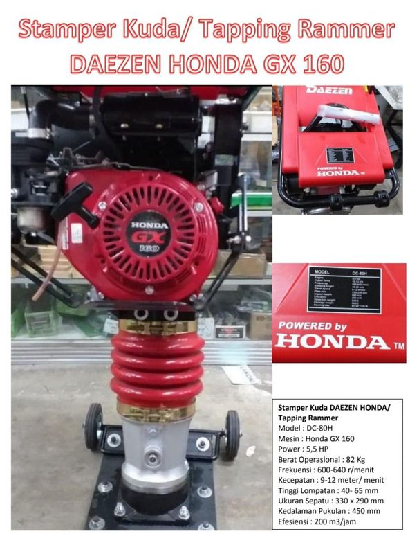 Stamper Kuda/ Tamping Rammer Daezen
