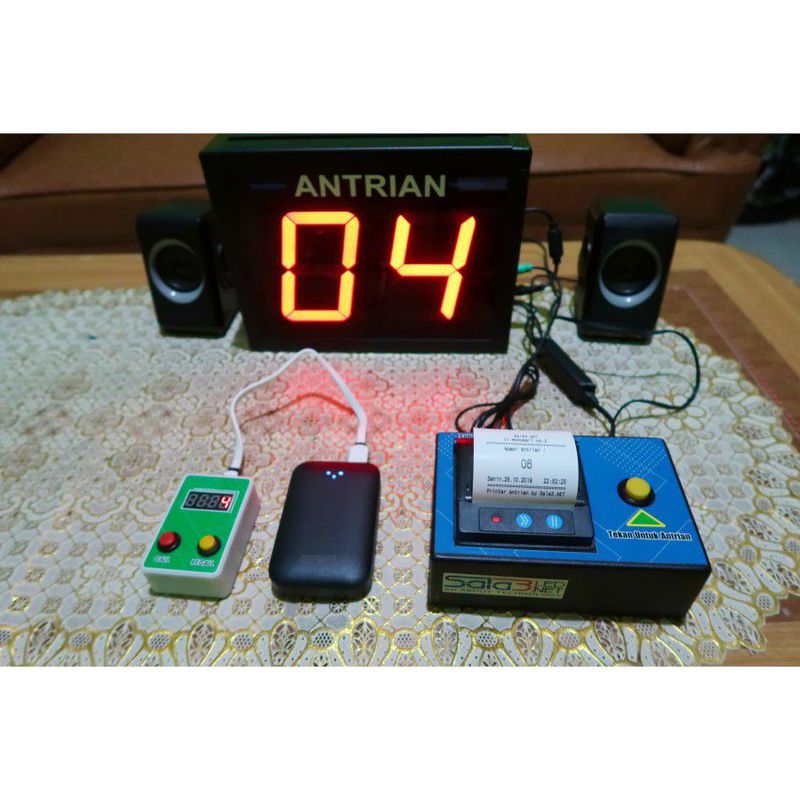 PAKET Mesin Antrian DIGITAL