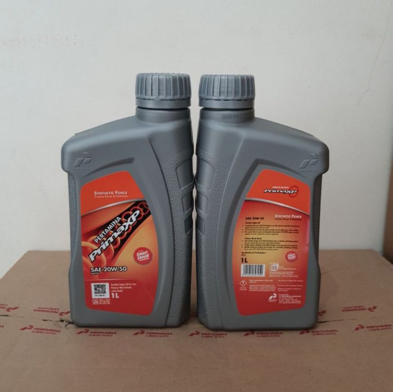 Oli mesin Prima XP 20W-50 Kemasan 1 Liter