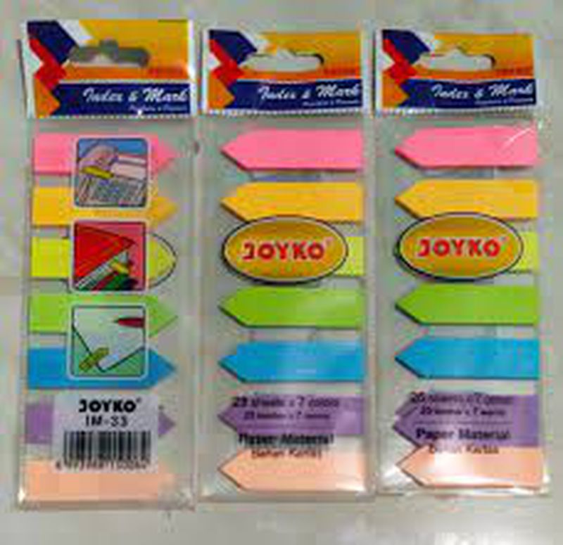 POST IT PLASTIK PANAH JOYCO IM-33