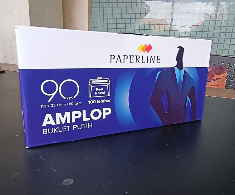Paperline Amplop Putih 90 pps