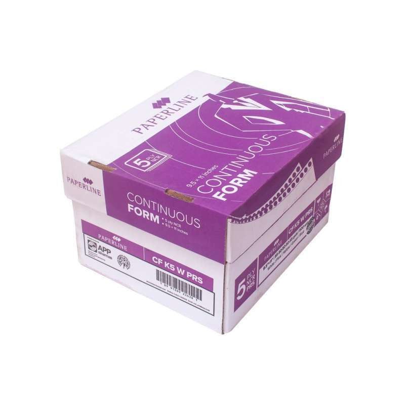 Continuous Form 5 Ply PRS Paperline