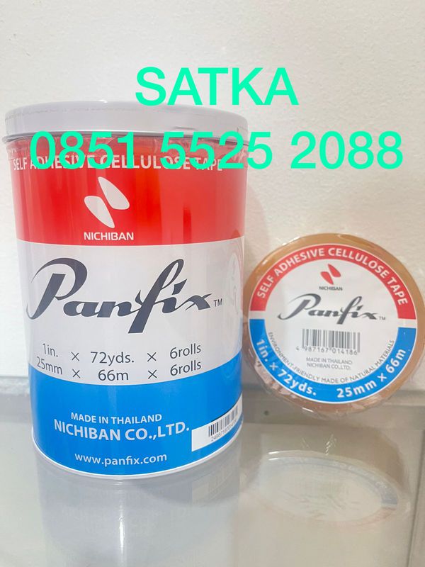 ISOLASI SOLATIP PANFIX 1 inch X 72 Yards