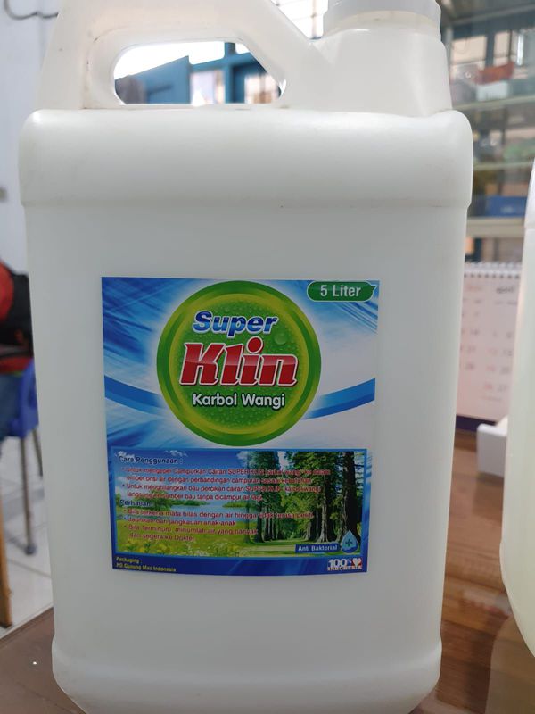 Chemical,Sabun Cair Super Klin Karbol Pinus 5 Liter