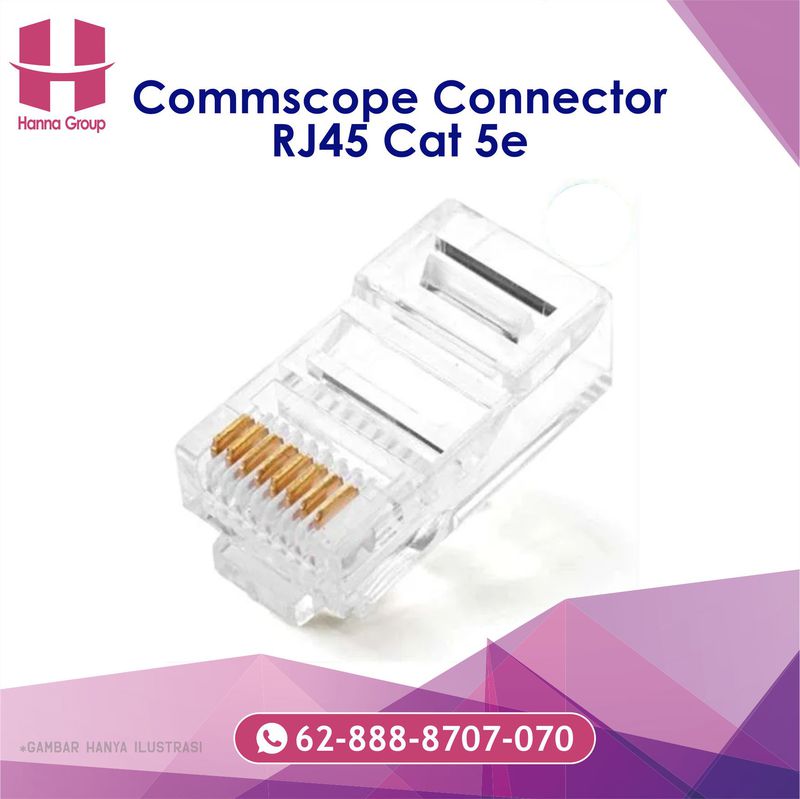 Commscope Connector RJ45 Cat 5e