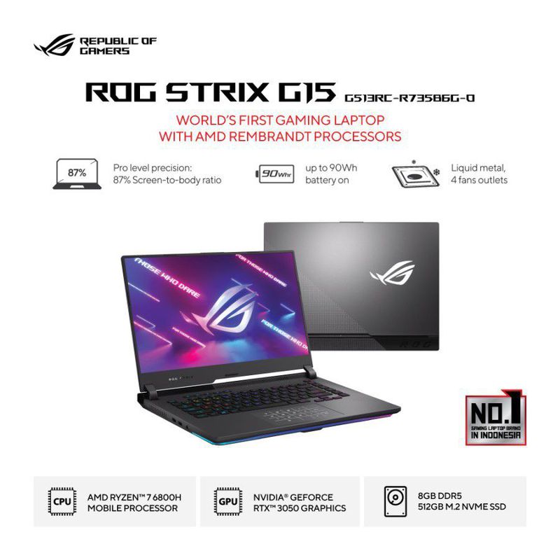 NB ASUS G513RC-R735B6G