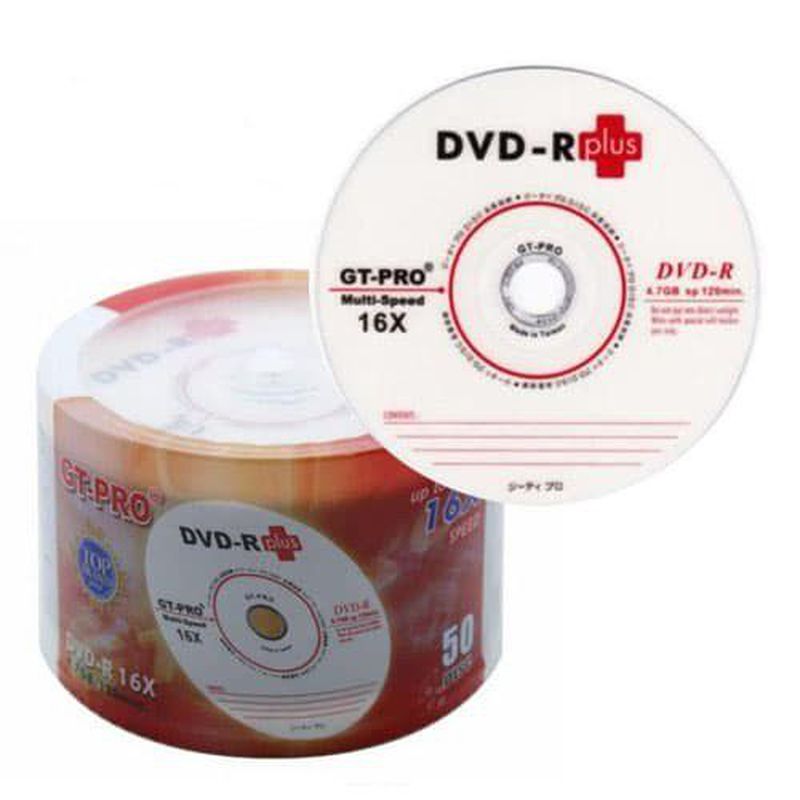 DVD R PLUS 16 X GT PRO PLUS