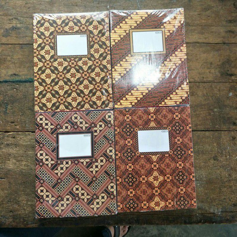 Buku Tulis 58 lbr Motif Batik