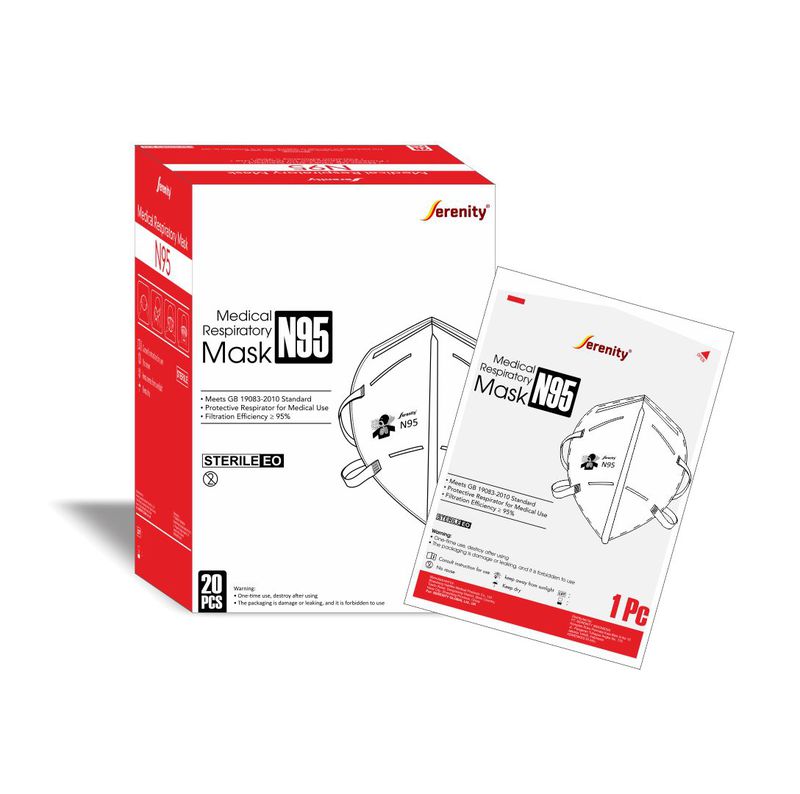 Medical Respiratory Mask N95 (Box Of 20)