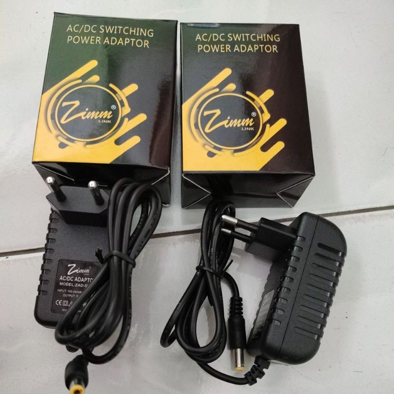 Adaptor Zimlink Support Converter 5V, 9V, 12V