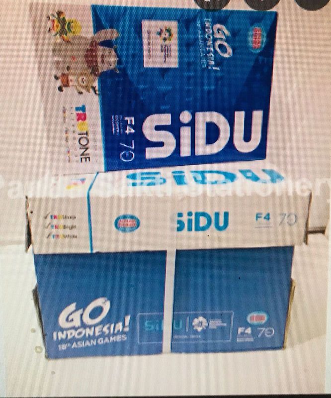 Kertas HVS F70 gr SIDU (perbox)