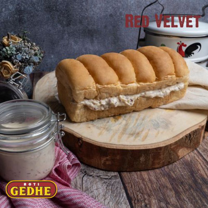 Roti Gembong Gedhe Redvelvet