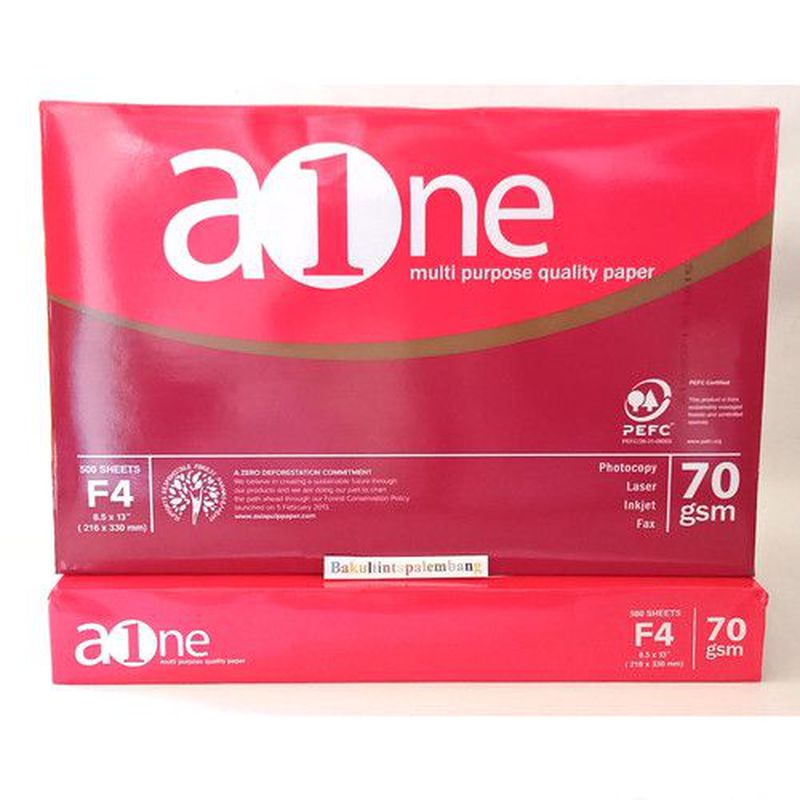 Kertas HVS F4 Merk a1One