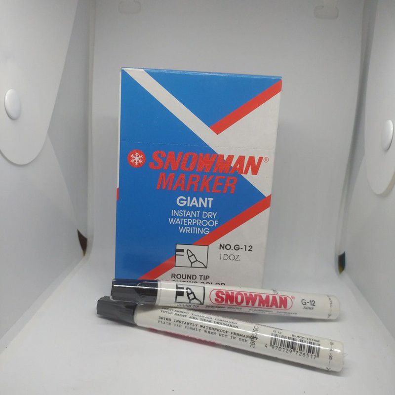Spidol Permanent Snowman Maker Giant G-12