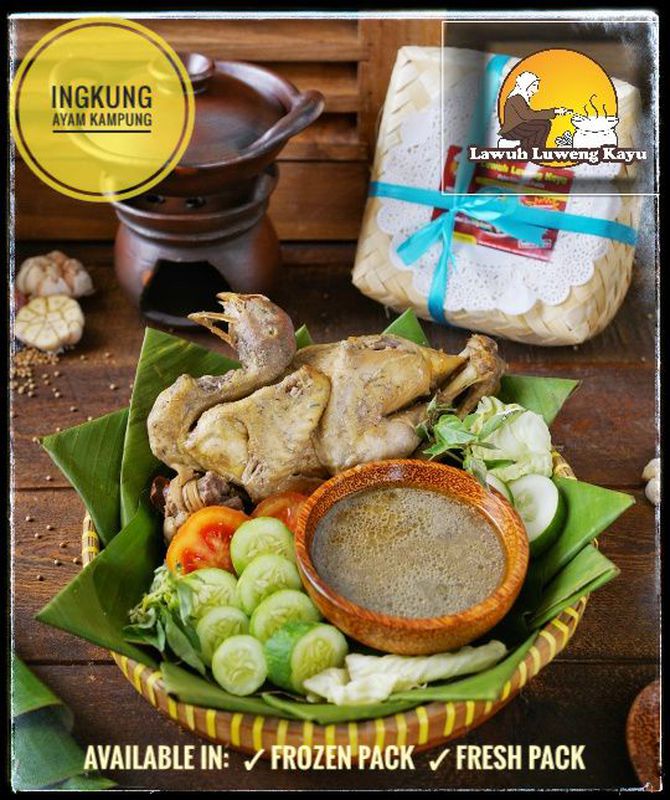 Ingkung Ayam Kampung Reguler Luweng Kayu - Frozen