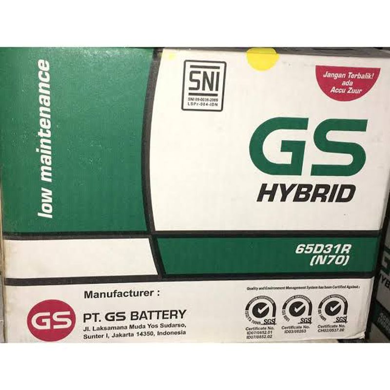 Aki GS Astra N70(Hybrid)