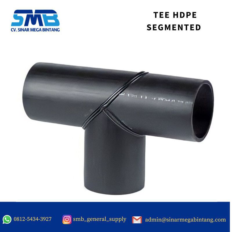 TEE HDPE SEGMENTED - 110