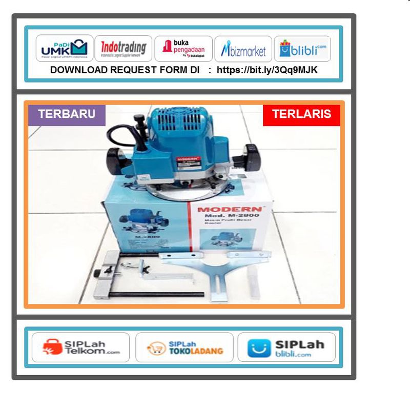 TJM-MESIN ROUTER BESAR MODERN M-2800 - MESIN PROFIL BESAR MODERN M2800