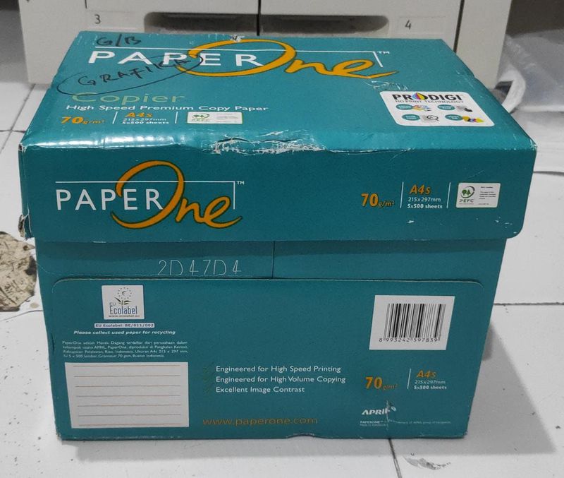 HVS A4s 70 Grm Paper One