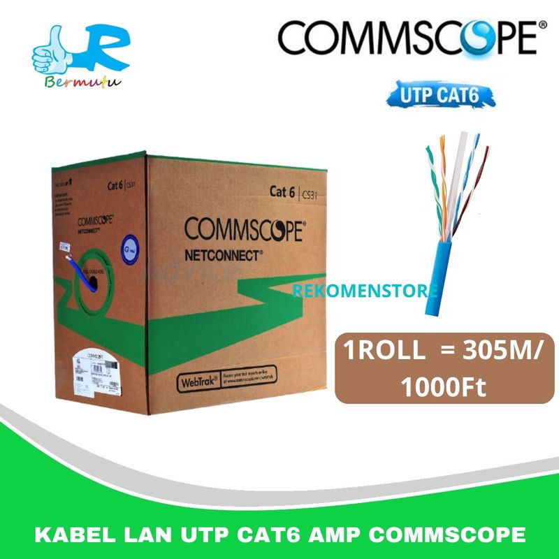 Kabel LAN UTP Commscope Cat 6