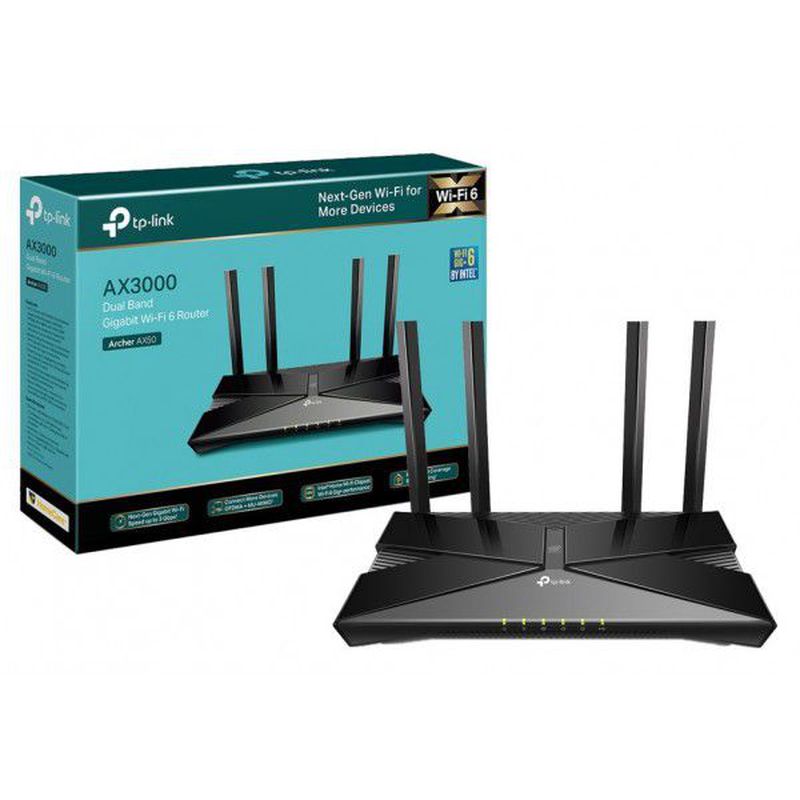 Router TP-LINK Archer AX50 AX3000 DualBand Gigabit Wifi 6