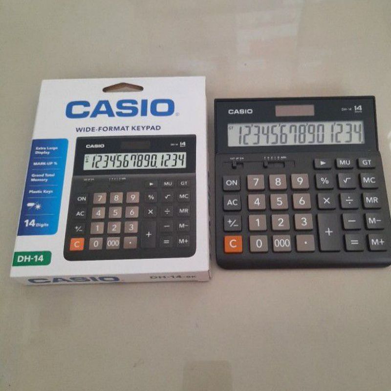 Kalkulator 14 Digit Casio DH-14