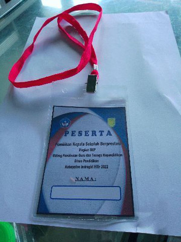 cetak tanda peserta lengkap