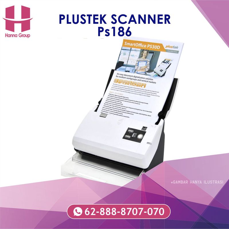 PLUSTEK PLUSTEK SCANNER SMARTOFFICE PS186