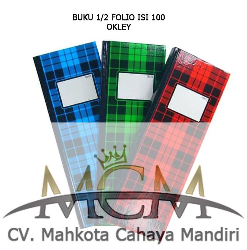 BUKU 1/2 FOLIO ISI 100 OKLEY