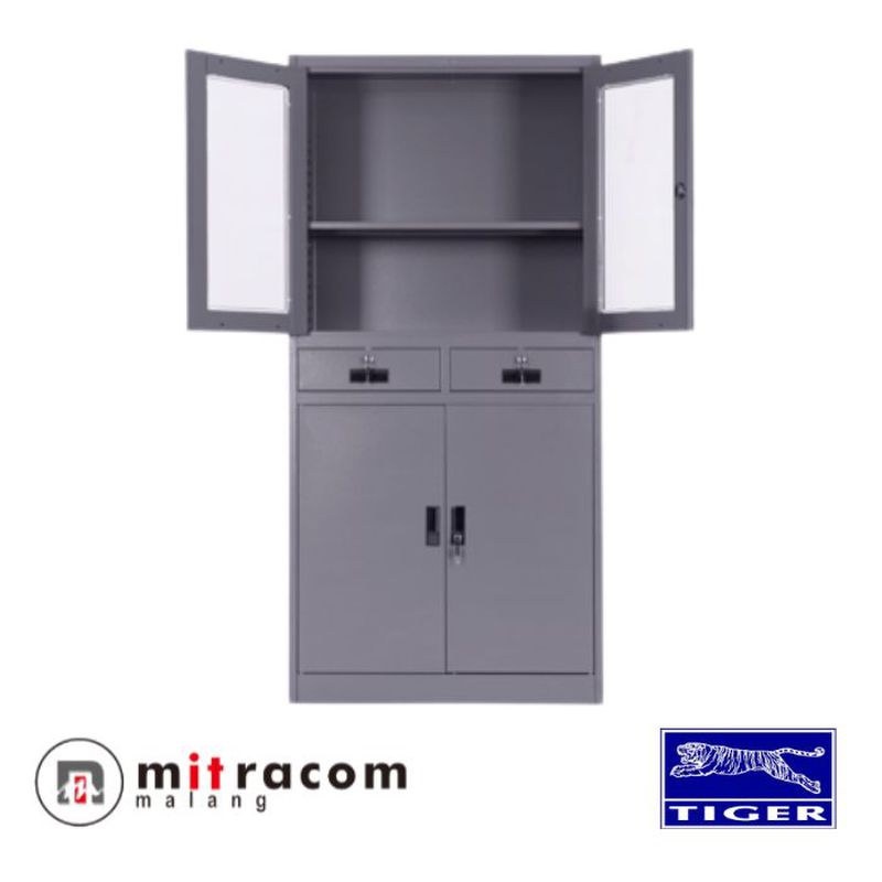 Tiger Steel Cupboard (Almari Pintu Ayun Plat) FC-B2D