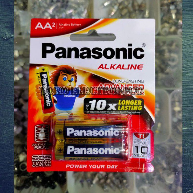 BATERAI AA ALKALINE PANASONIC