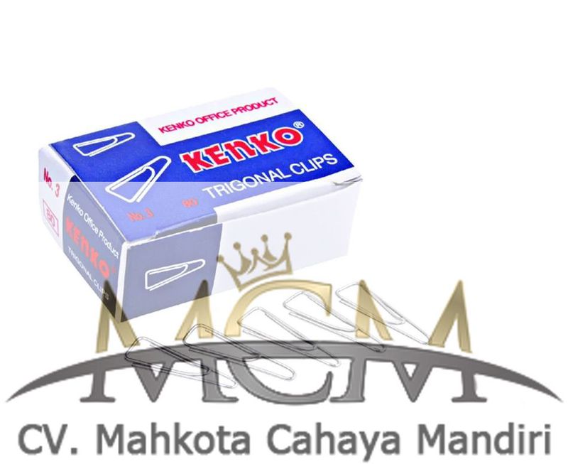 TRIGONAL CLIPS PAPER KENKO