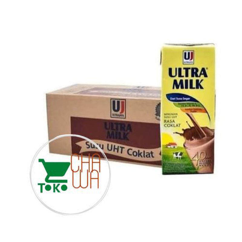 Susu UHT Ultra 200 ml - Coklat