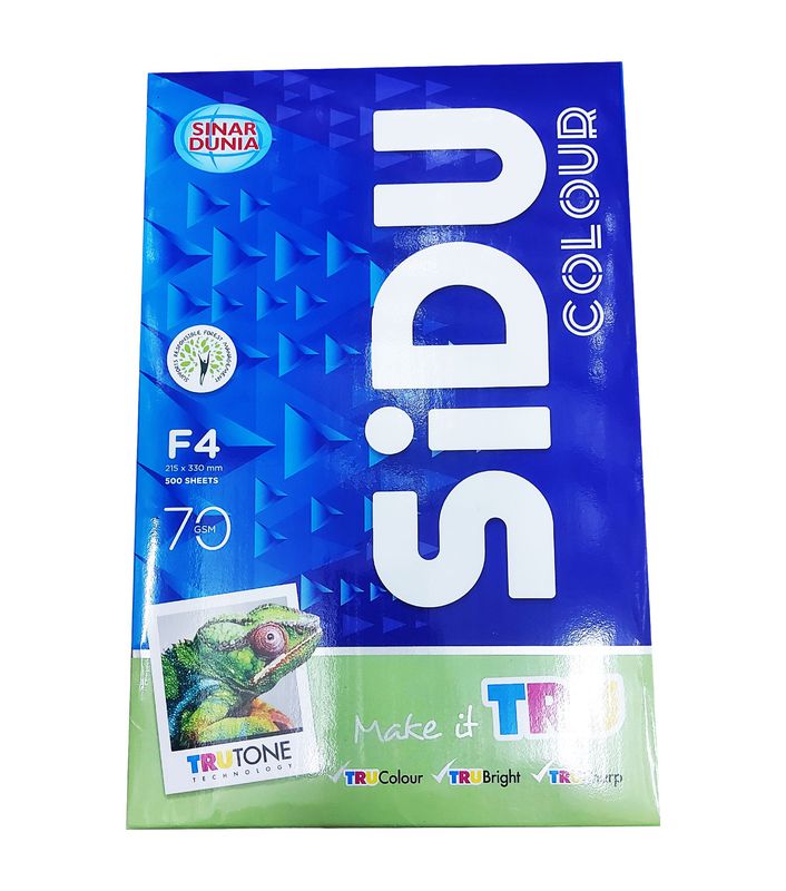 Kertas HVS SIDU F4 70 gram Warna HIJAU
