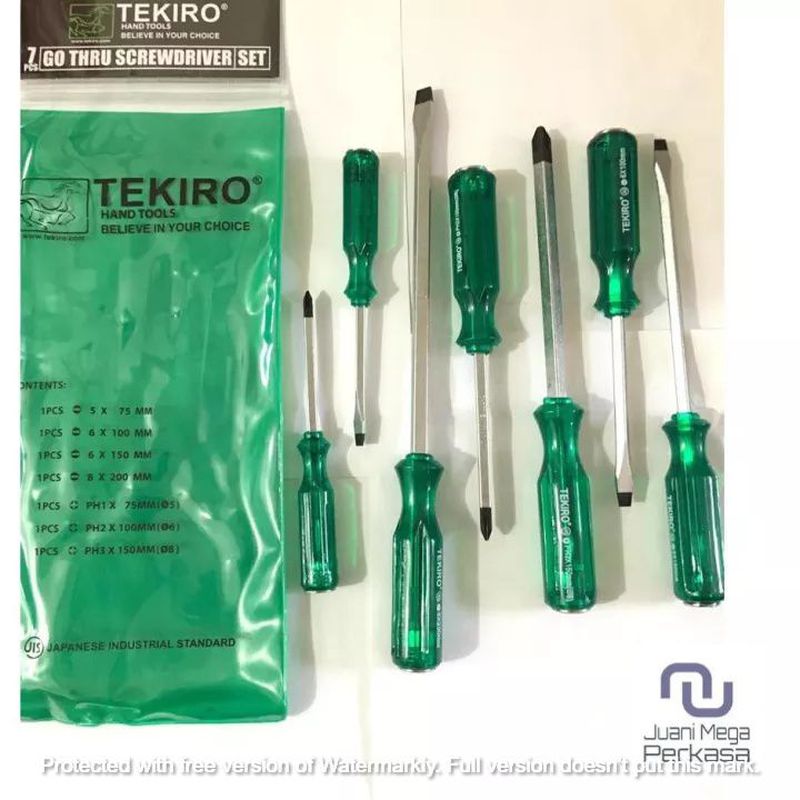 Obeng set 7 pcs