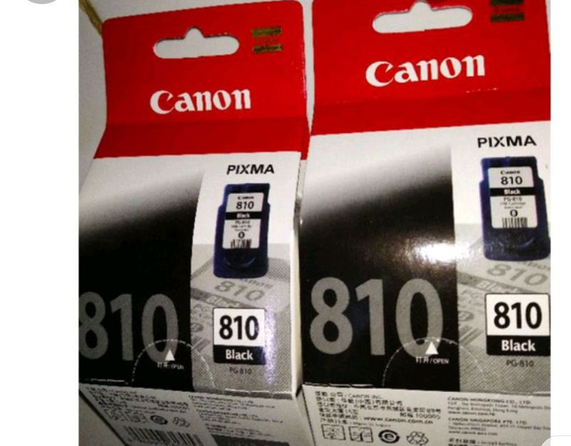 catridge printer canon 810 black