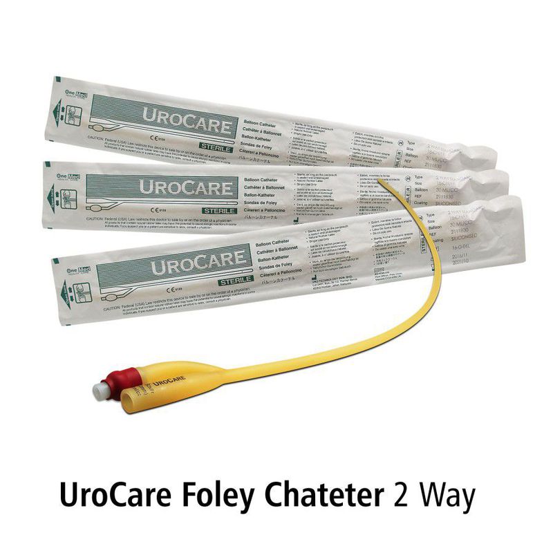 Foley Catheter Selang Kateter 2 Way Dewasa Uro Care OneMed Pcs - CH-24