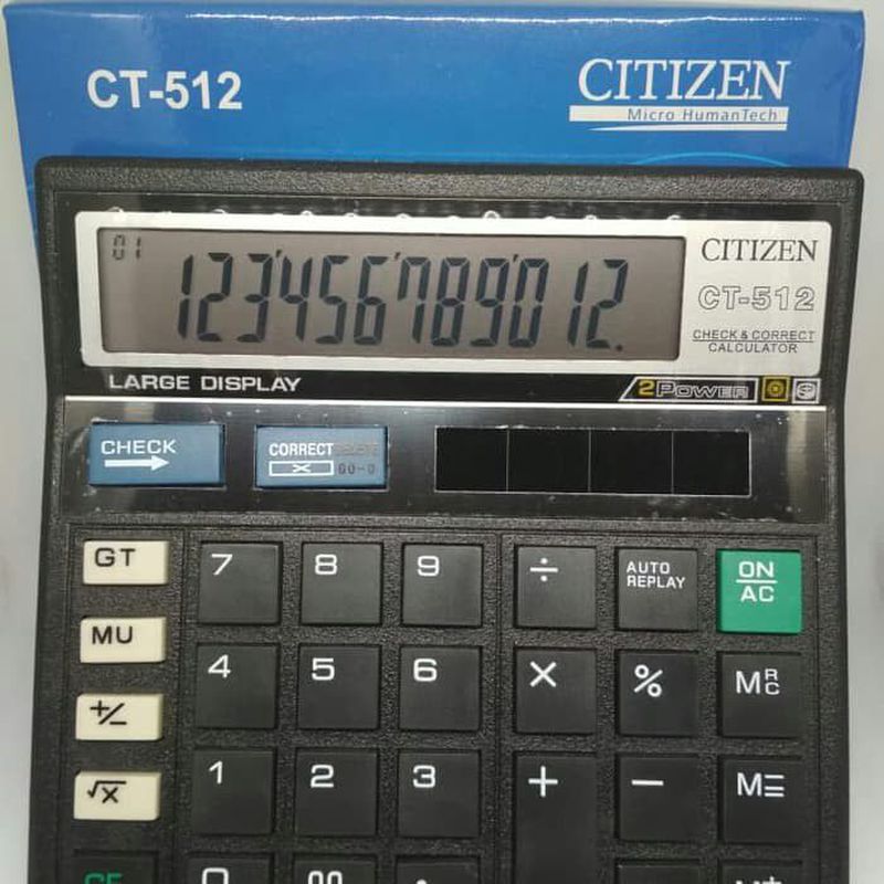CALCULATOR CITIZEN CT-512
