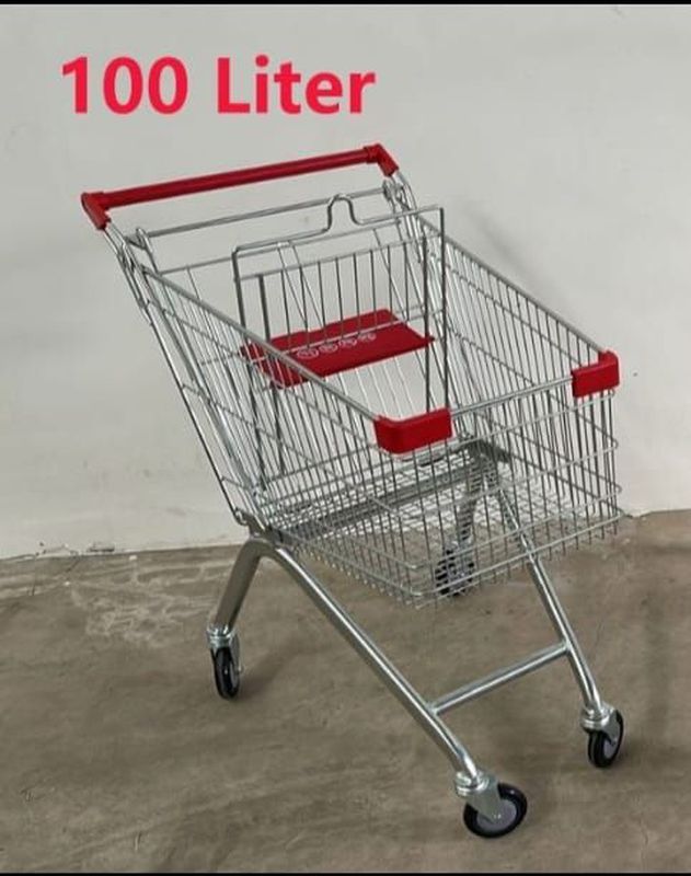 TROLLY SUPERMARKET 100LTR - KERANJANG TROLI - TROLI BELANJA -TROLLEY
