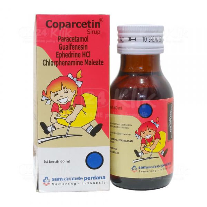Sampharindo Coparcetin sirup (60 mL)