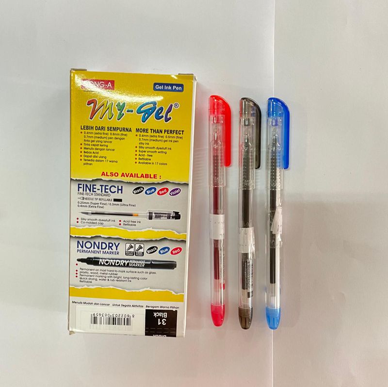 BALLPOINT SETARA MY GEL 0,5 MM - Biru